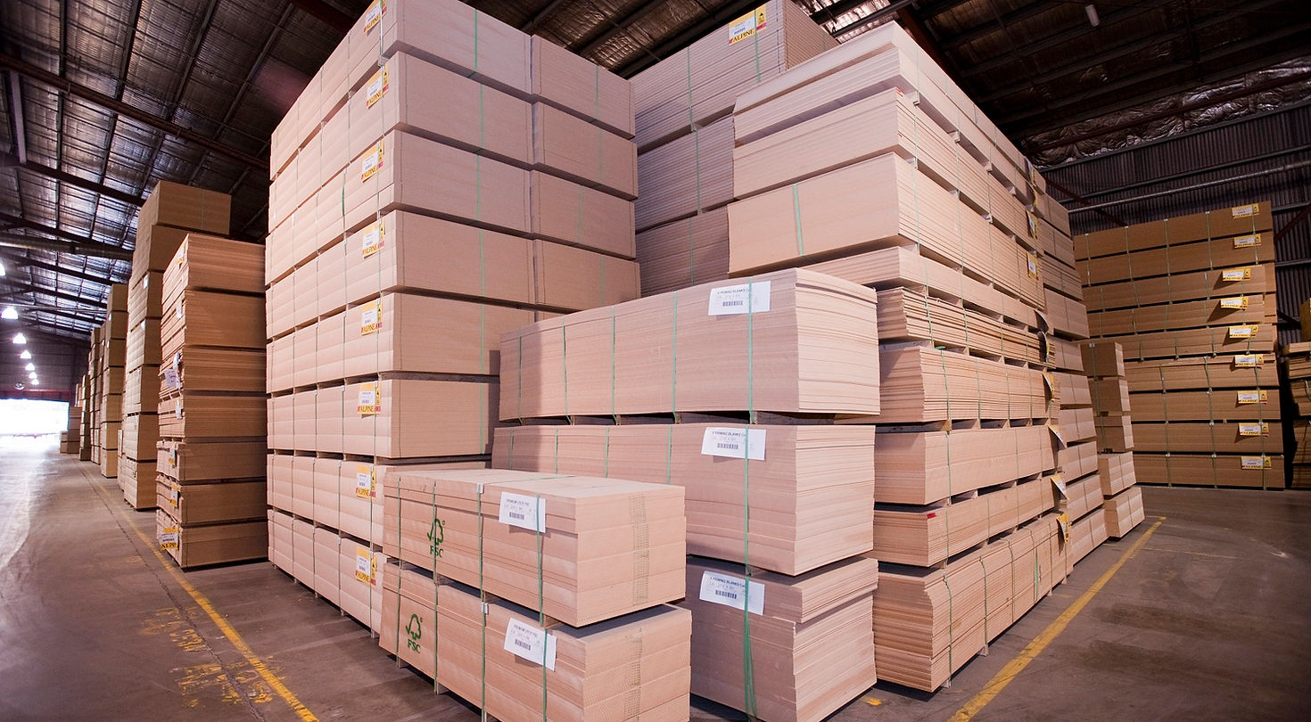 Raw MR MDF 25mm x 2400x1200mm - Australian Made