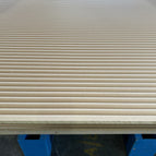 Half Round Bending Panel 2400x1200x9mm - Raw MR MDF