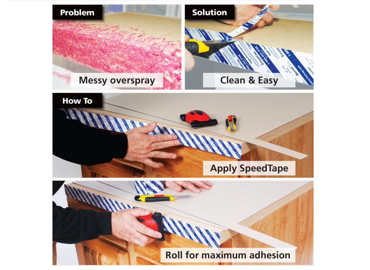 Fastcap Speedtape 25.4mmm x 15m - Double Sided Tape For Edging Use