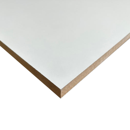 White Satin MR MDF 18mm x 2400x1200mm