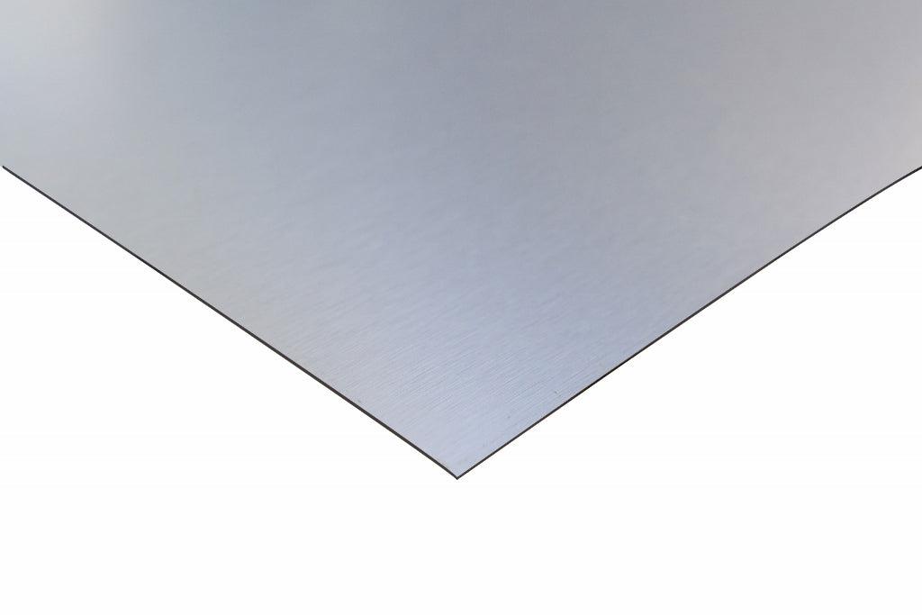 Brushed Aluminium Laminate 3600 x 1200mm